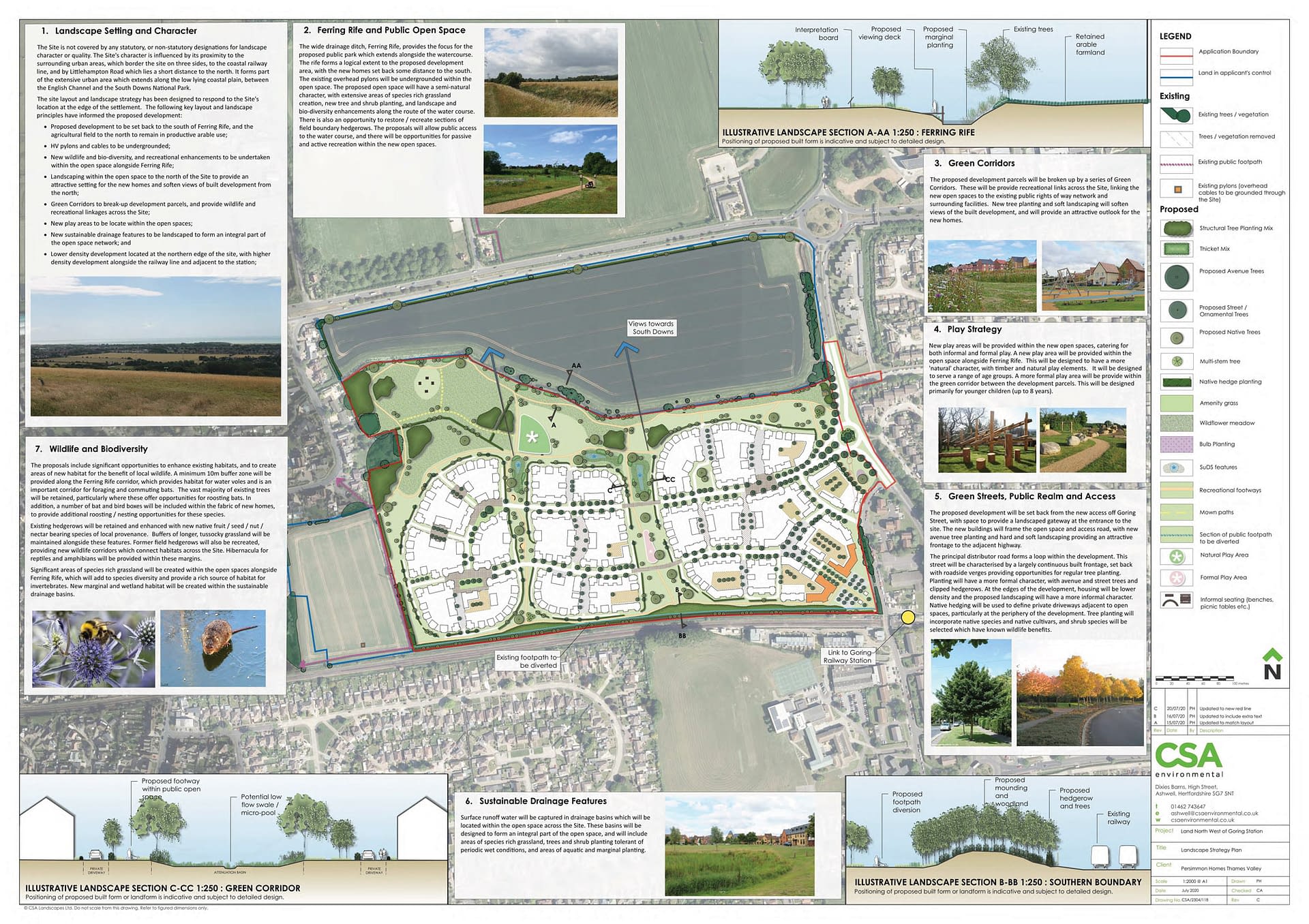 Landscape / Green Infrastructure Strategies | CSA environmental