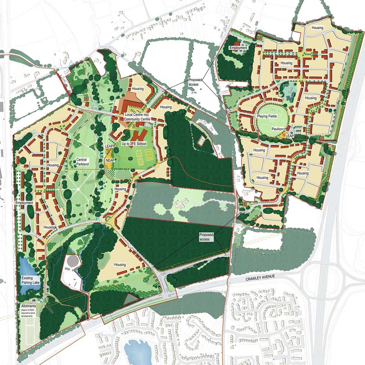 North East Crawley | CSA environmental