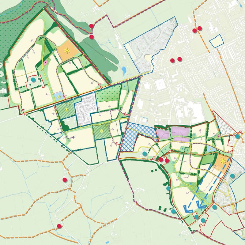 Council endorses West Harrogate Parameters Plan for 2,500 new homes ...